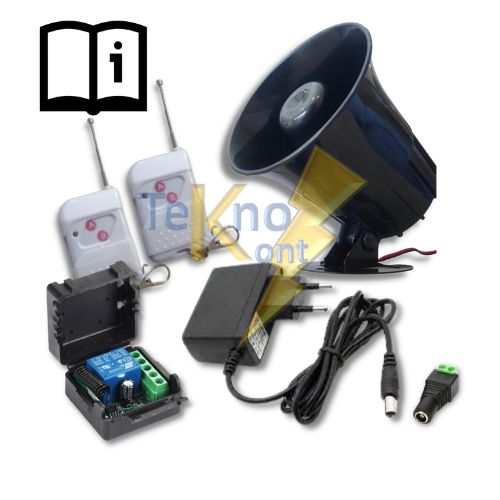Alarma Comunitaria LITE 20W + 15W - Tekno Kont Chile