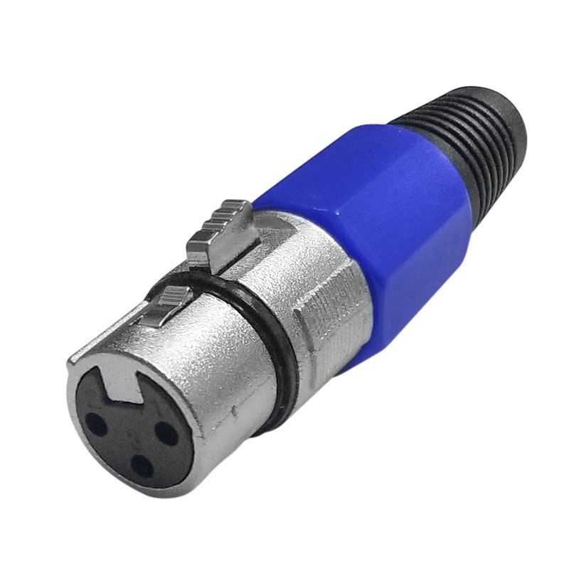 Conector Canon Hembra - Tekno Kont Chile