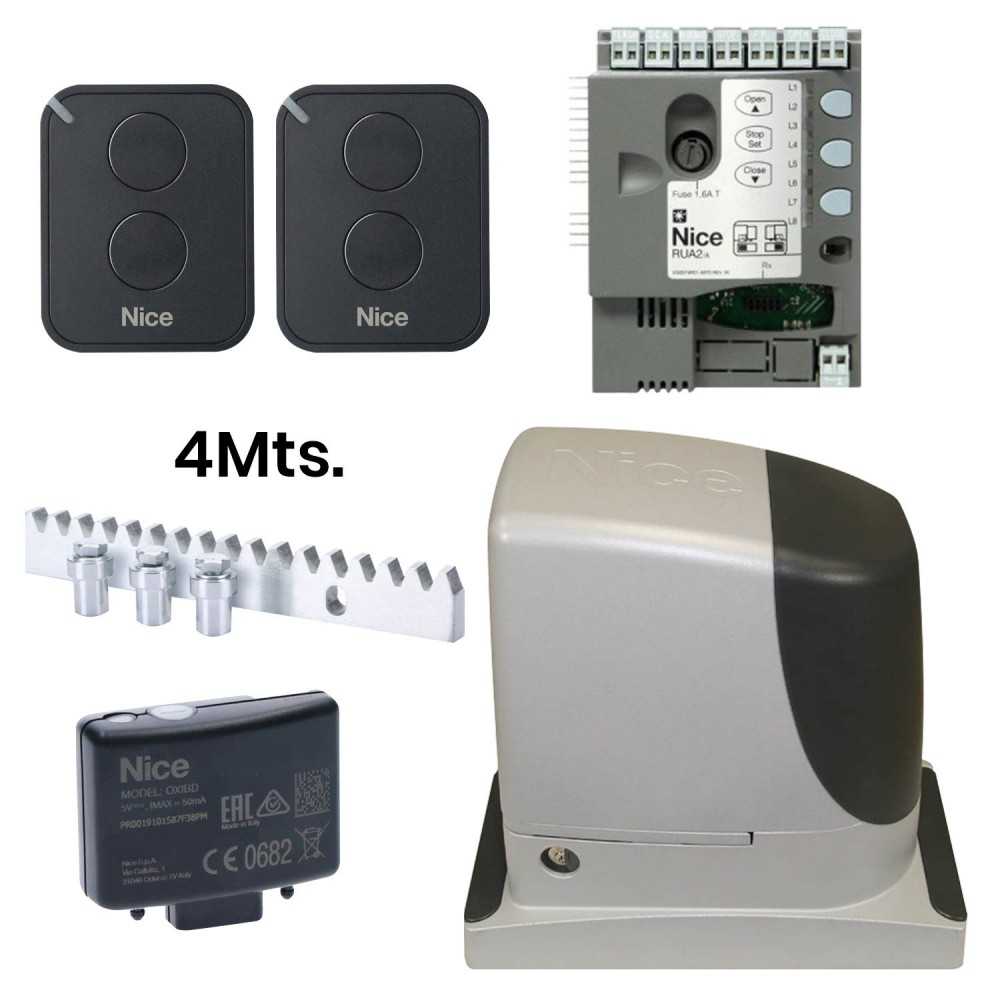 Kit Motor RUN 2500 4 Cremalleras - Tekno Kont Chile