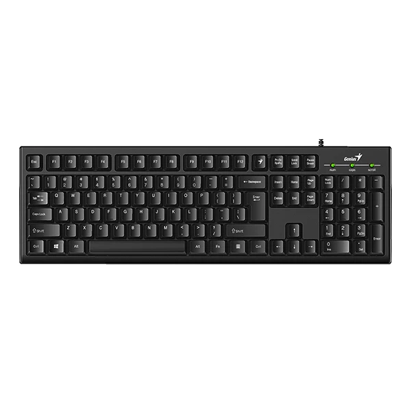 Teclado Pc Usb Smart Kb-100 Negro Genius - Tekno Kont Chile